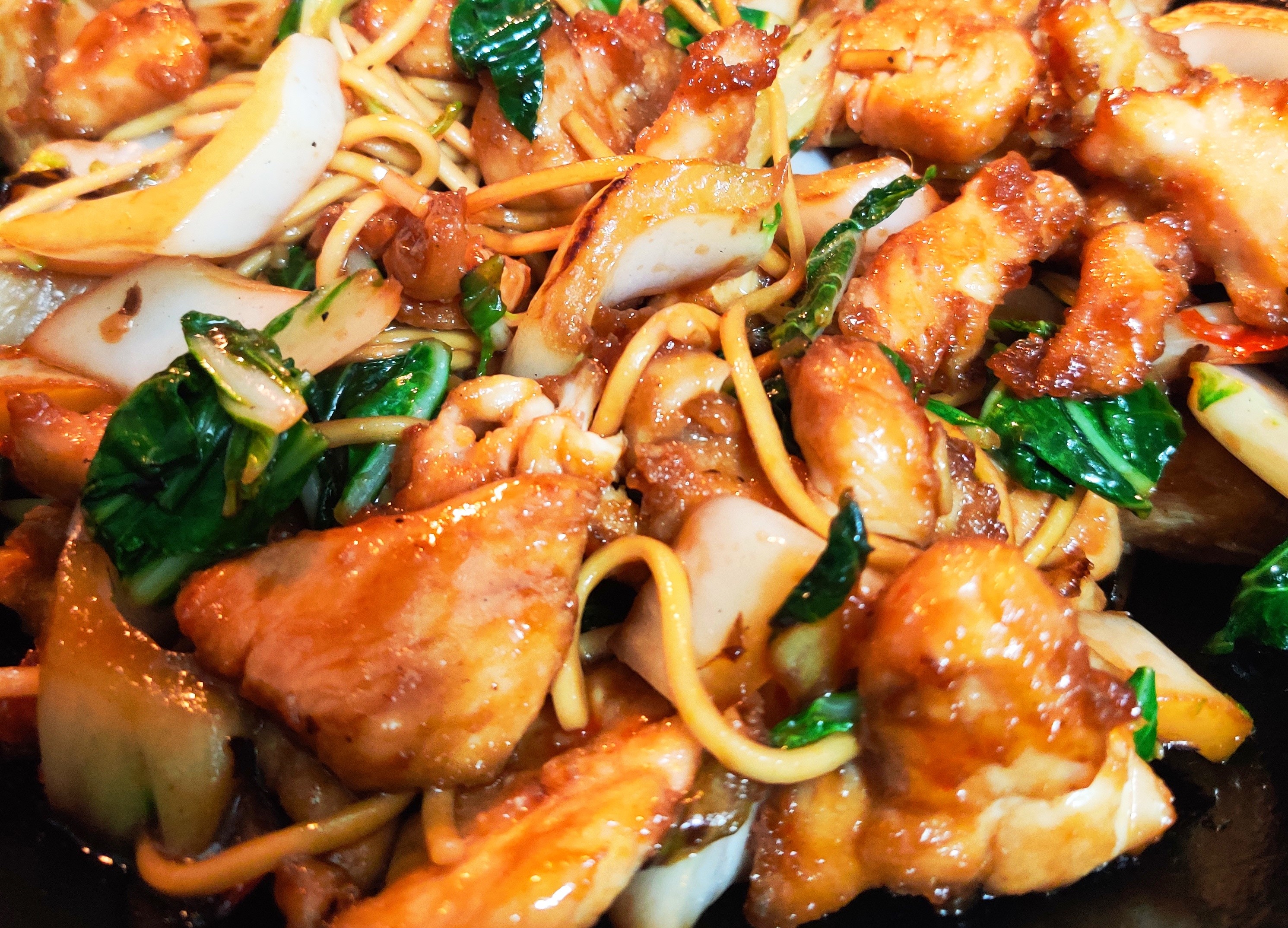 Chicken & Bok Choy with Lo Mein – Easterling Family Recipes